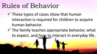 Functions of the family | PPTX