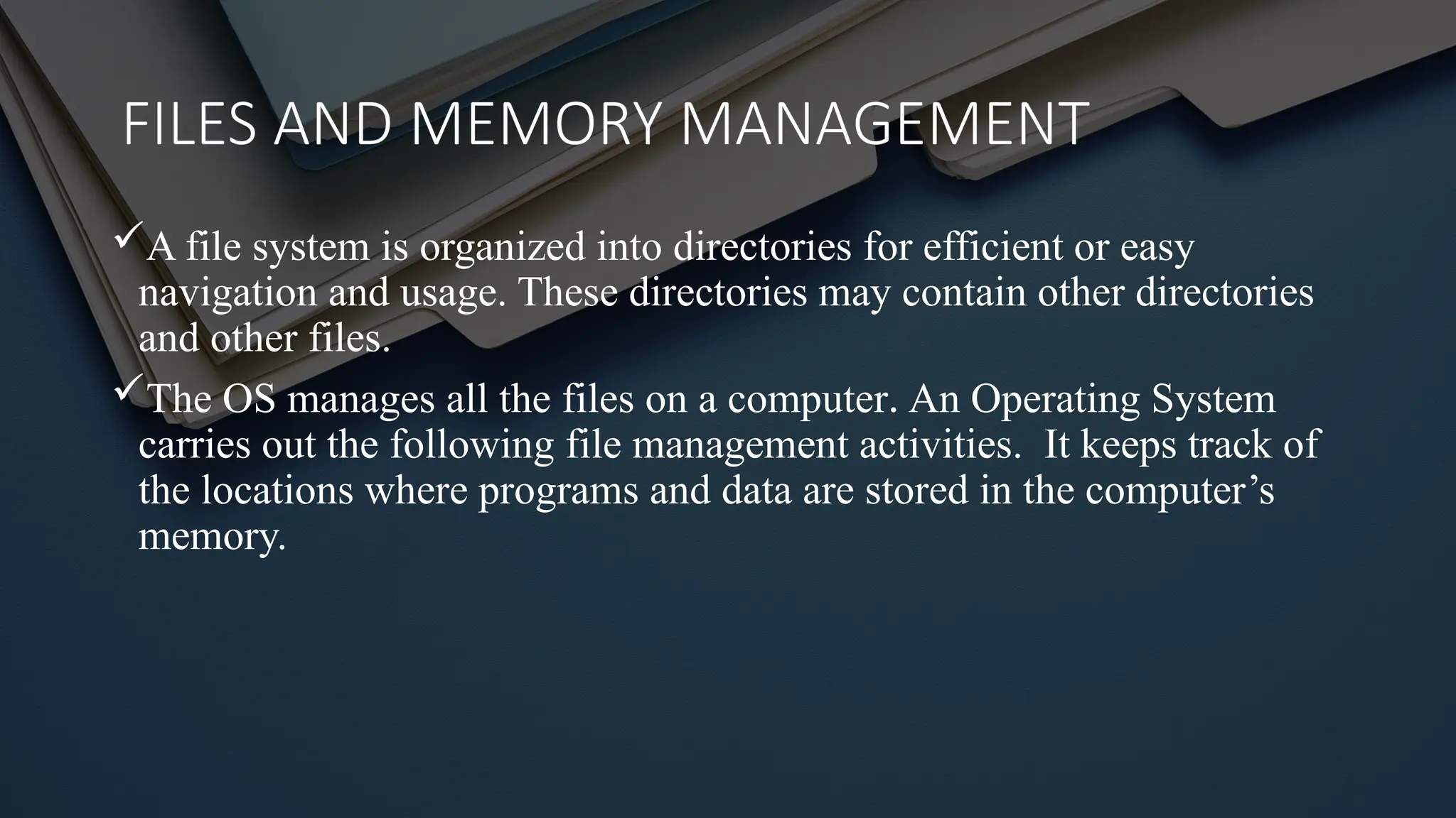 FUNCTIONS OF THE OPERATING SYSTEM Grade 8.pptx