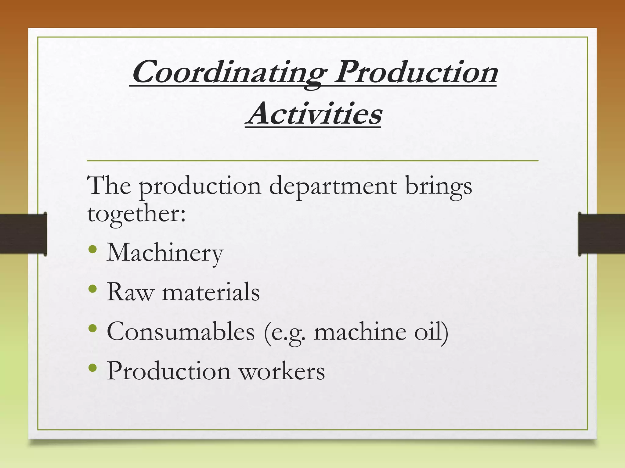 Operations, Despatch and Transport Services | PPT