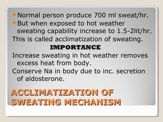 Functions of the skin, hair, glands | PPT