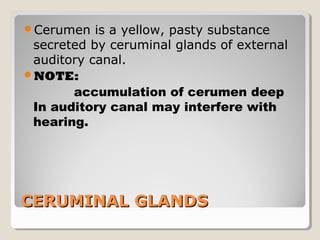 Functions of the skin, hair, glands | PPT