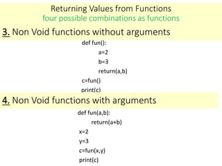 Chapter Functions for grade 12 computer Science | PDF