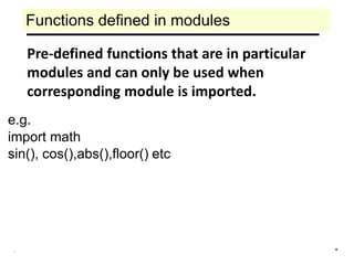 Chapter Functions for grade 12 computer Science | PDF
