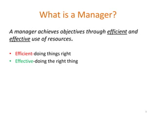 Functions, roles, and skills of managers | PPTX
