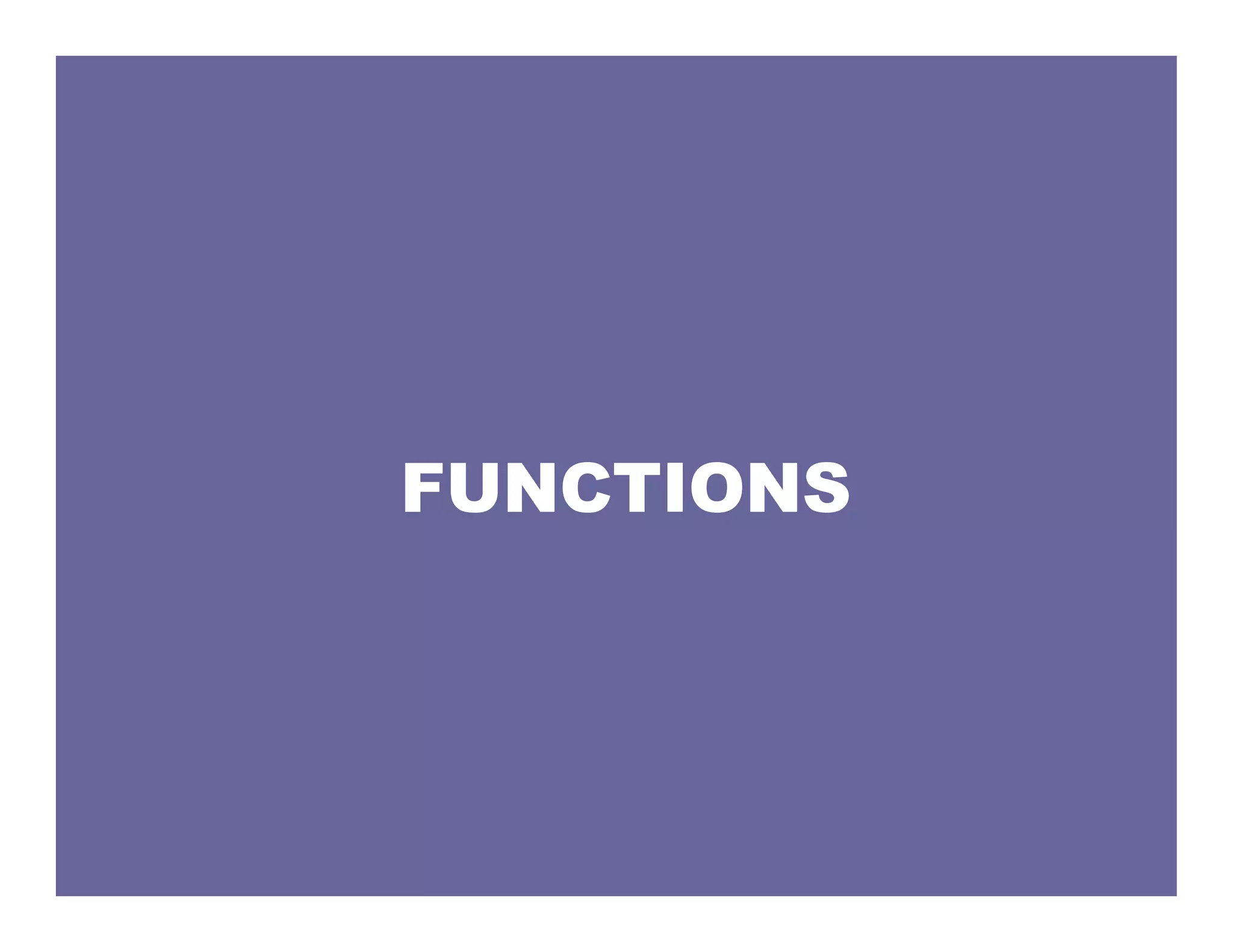 Functions (Theory) | PPT