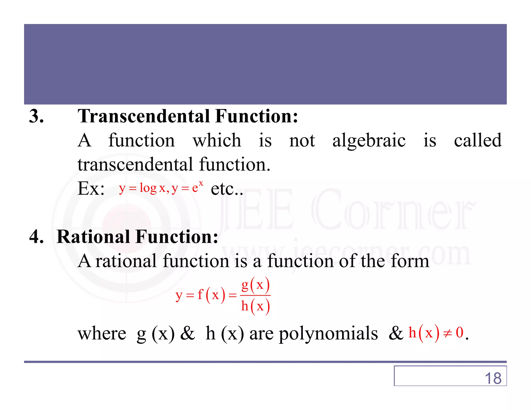 Functions (Theory) | PPT