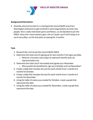 Functions ymca | PDF