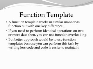 Function template | PPTX