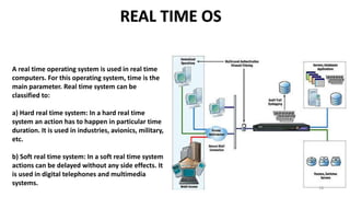 Function & types of operating system | PPTX