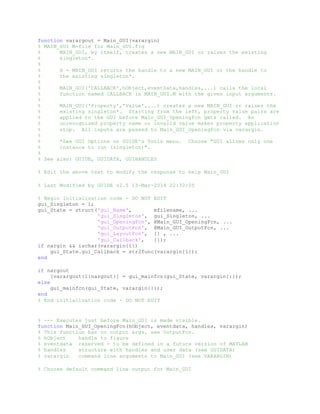TRAFFIC CODE MATLAB Function varargouttraffic code | PDF