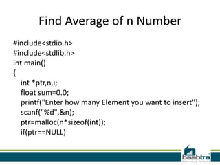 Function with heap and stack | PPT