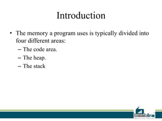 Function with heap and stack | PPT