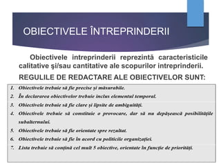Functiunile intreprinderii | PPTX