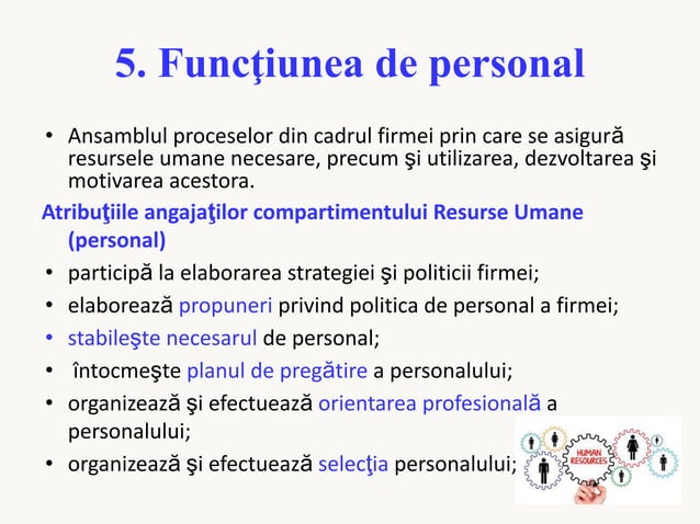 Functiunile intreprinderii | PPT