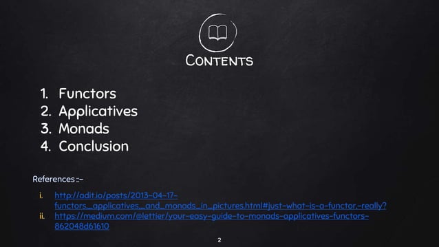 Functors, applicatives & monads | PPT