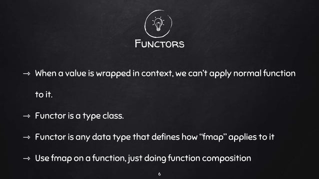 Functors, applicatives & monads | PPT