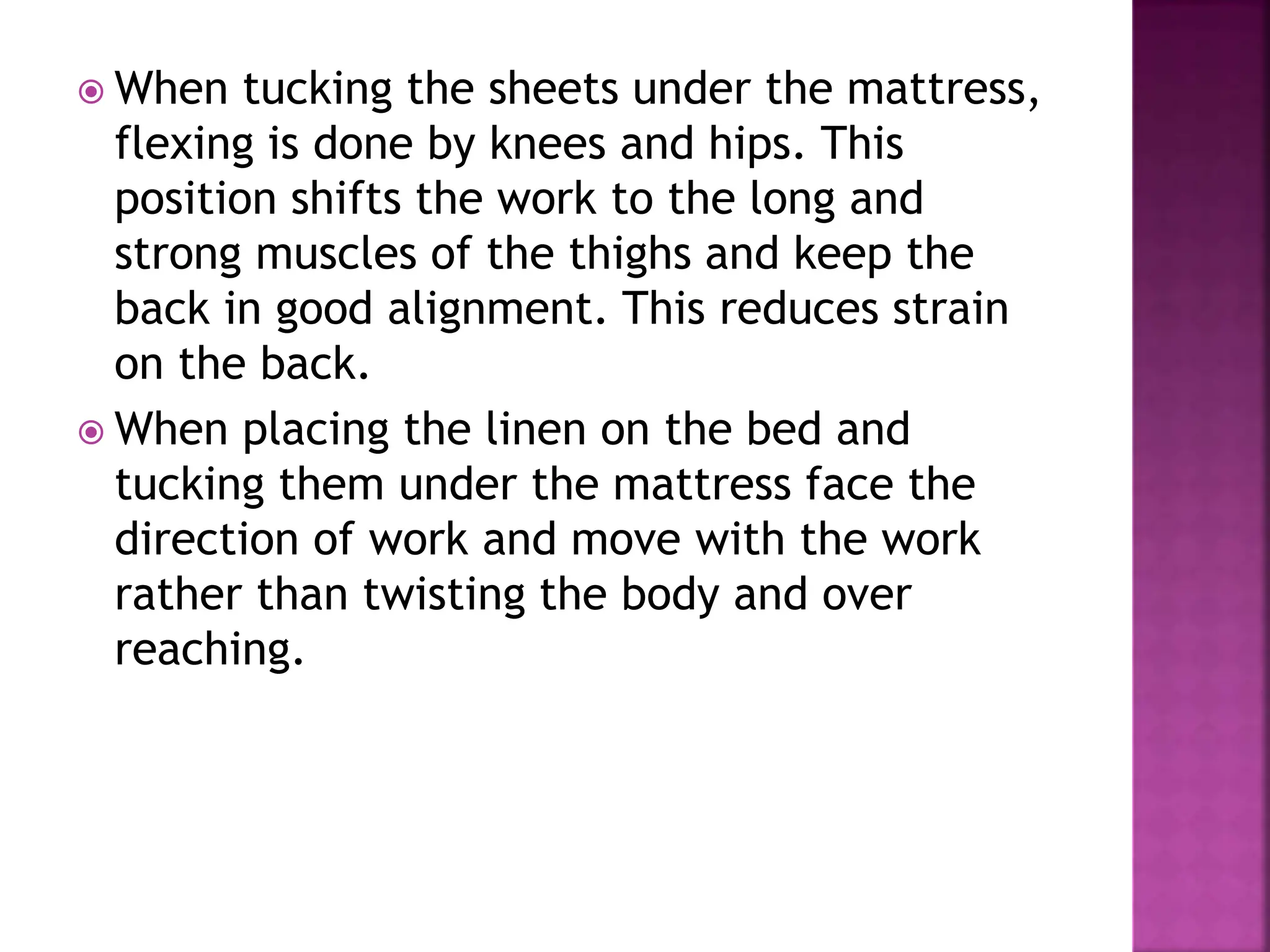 Fundamentals of nursing basic procedures Bed Making.pdf