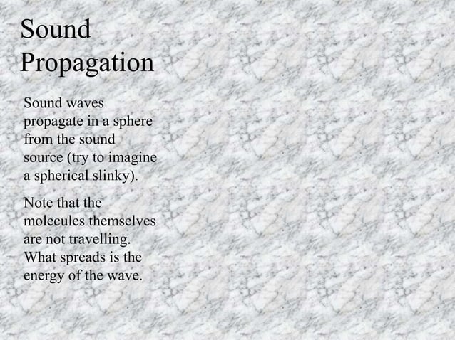Fundamentals of Acoustics | PPT | Physics | Science