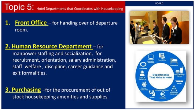 Fundamentals of Lodging Operation Housekeeping Operation | PDF