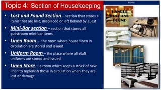 Fundamentals of Lodging Operation Housekeeping Operation | PDF
