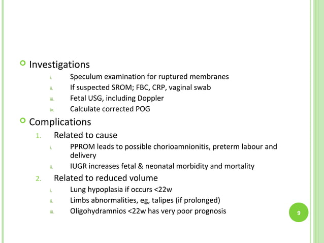 Fundal size discrepancy | PPT