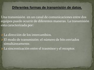 Fundamentos del proceso de comunicacion de datos | PDF