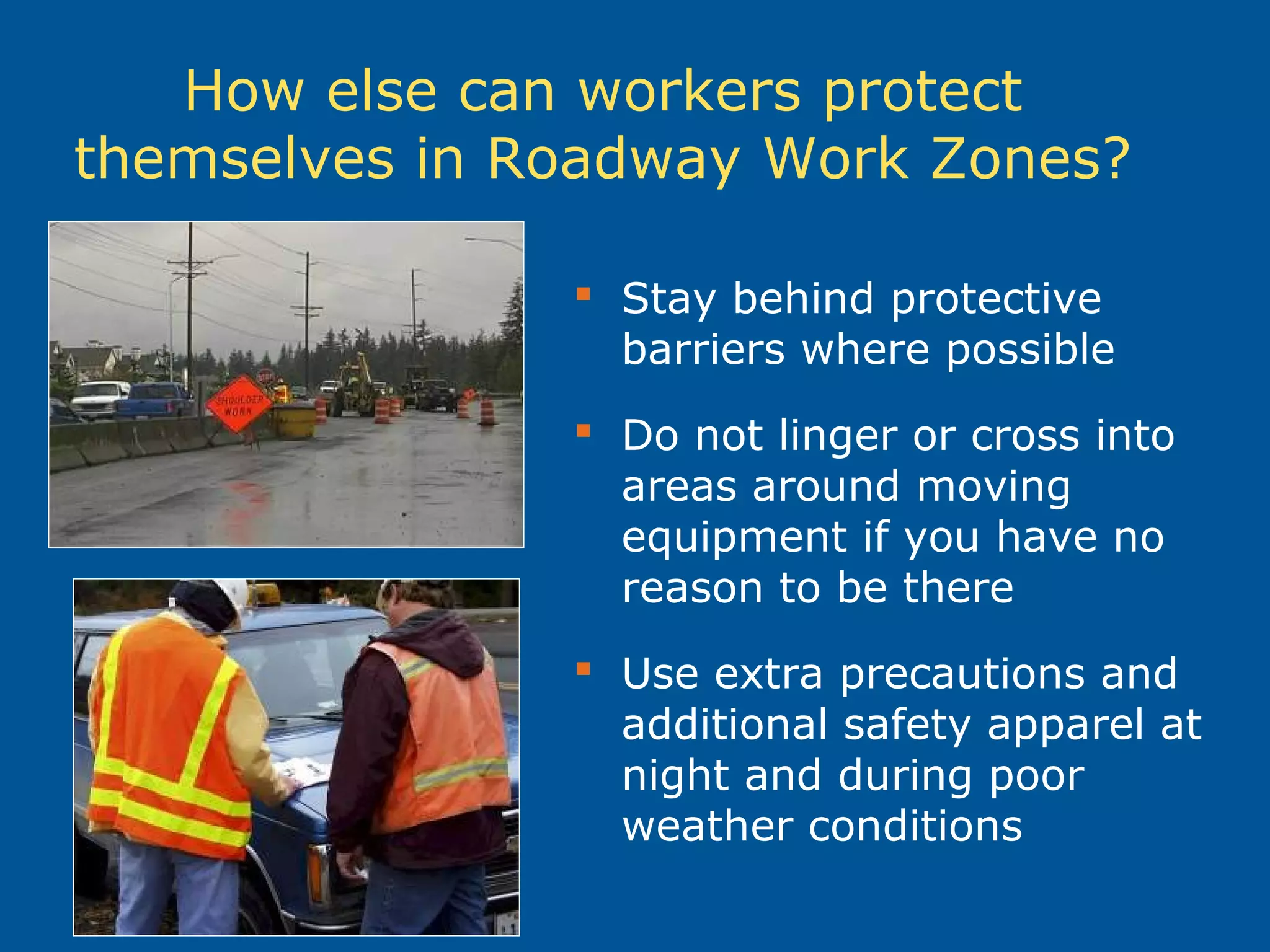 Road Construction Work Zone Safety | PPT