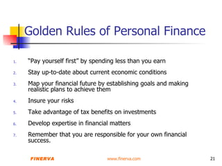 Fundamental Of Personal Finance | PPT