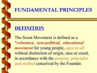 Fundamental of Scouting HUdyat iskawts and | PPT