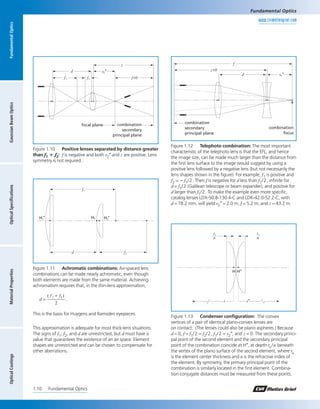 Fundamental optics | PDF