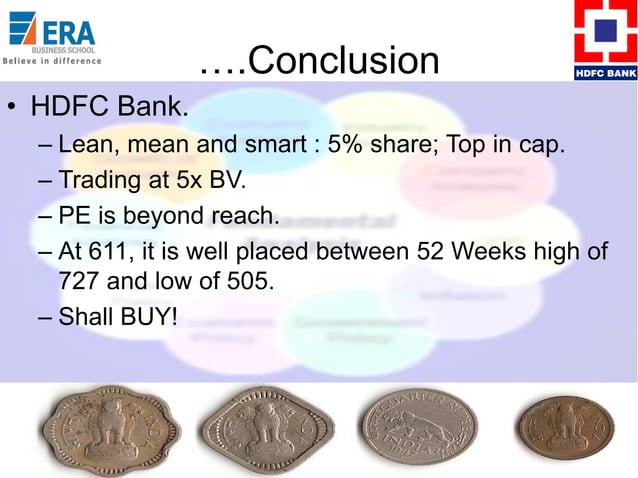 Fundamental analysis of HDFC Bank (ppt) | PDF