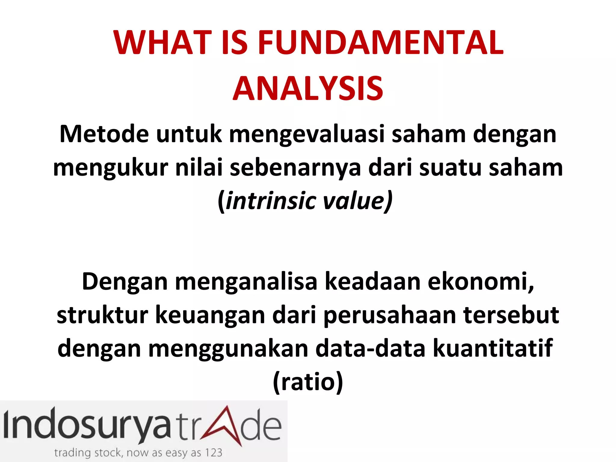 Introduction Fundamental Analysis Presentation Ppt