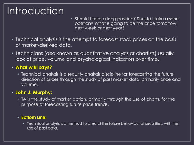 Fundamental analysis and technical analysis | PPTX | Stocks and Bonds | Personal Investing