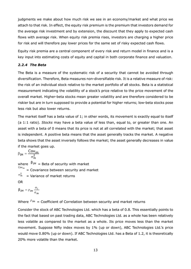NCFM - Fundamental analysis module (NSE) | PDF