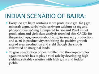 Fundamental analysis of bajra | PPTX