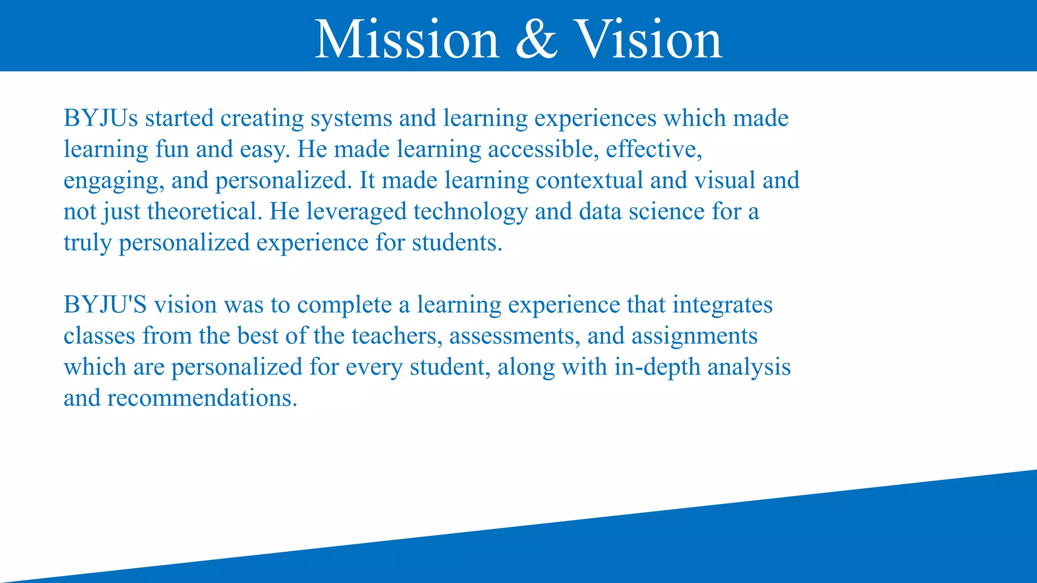 Fundamental analysis of byjus | PPTX
