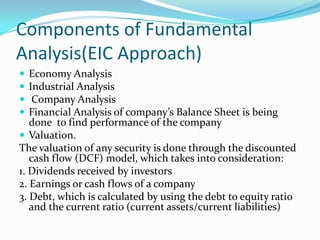 Fundamental analysis of pharma sector ppt | PPTX