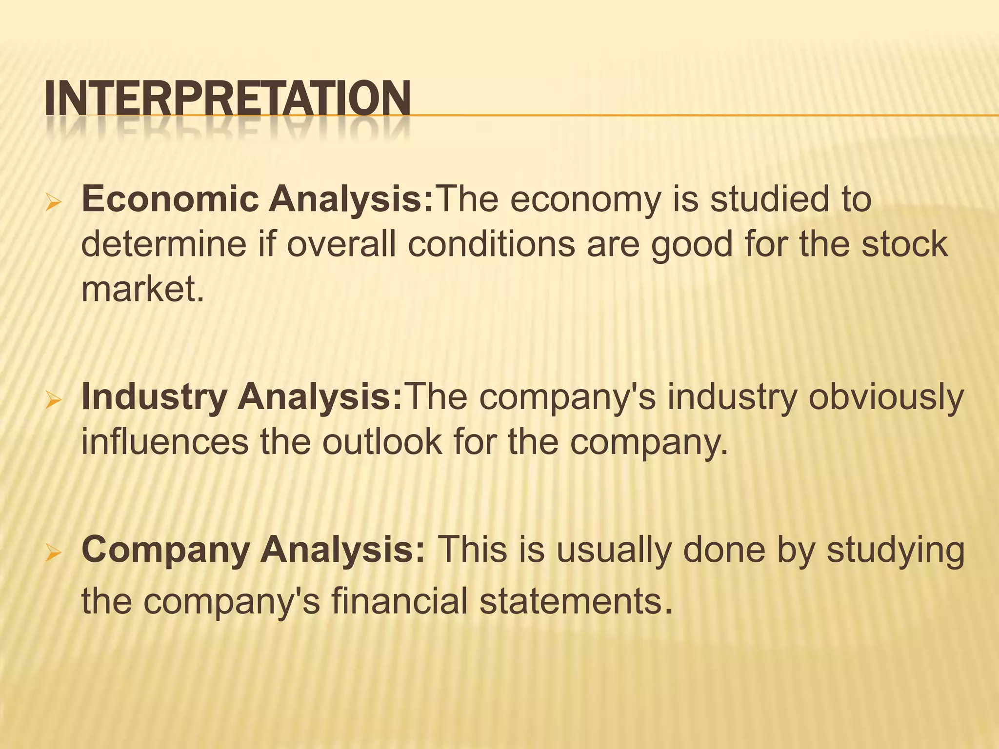 Fundamental analysis ppt | PPTX
