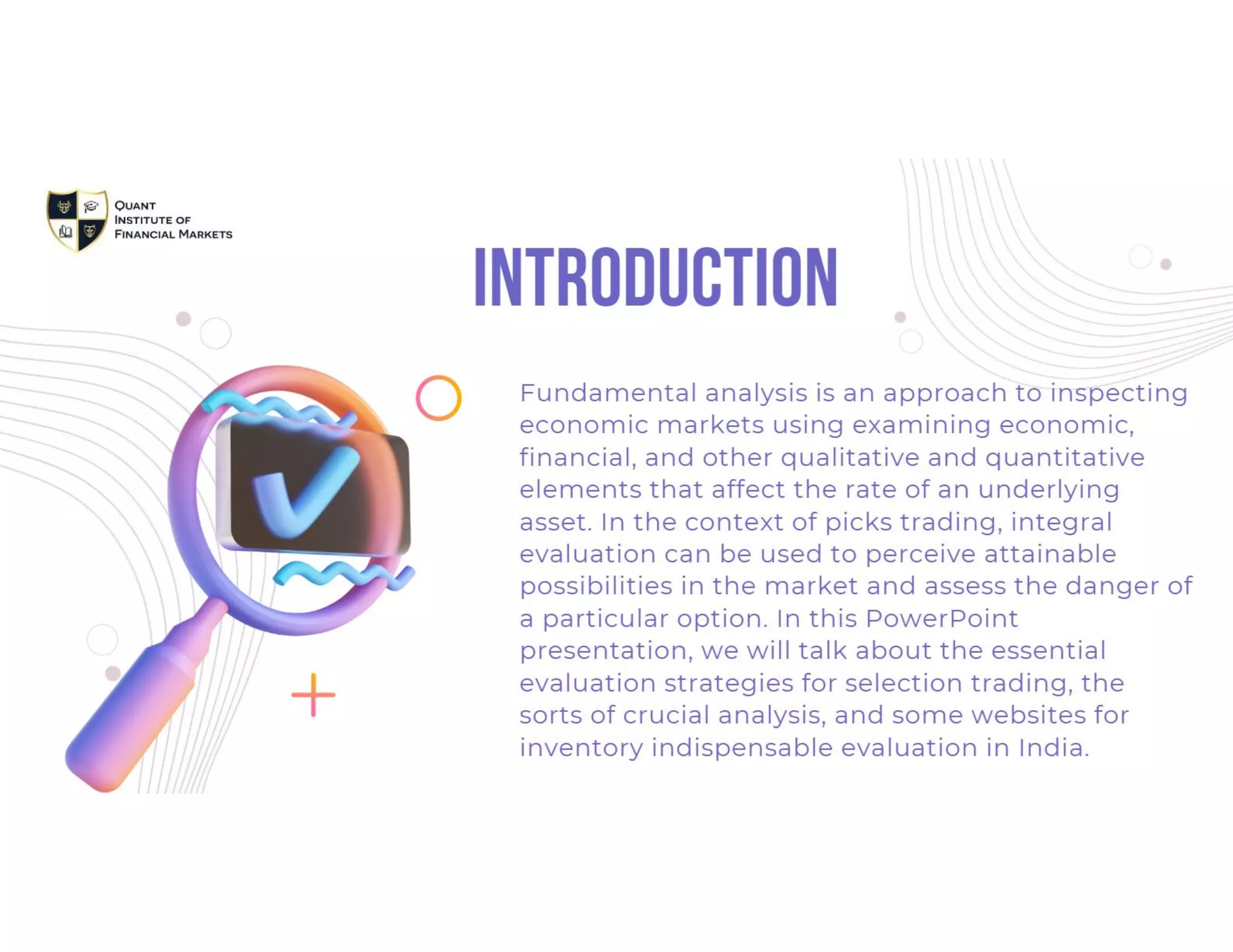 Fundamental analysis techniques for option trading | PDF