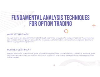 Fundamental analysis techniques for option trading | PDF