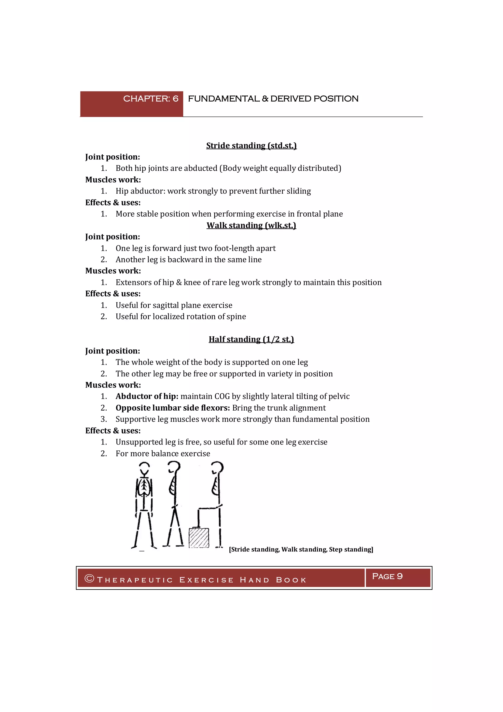 Fundamental and derived position | PDF