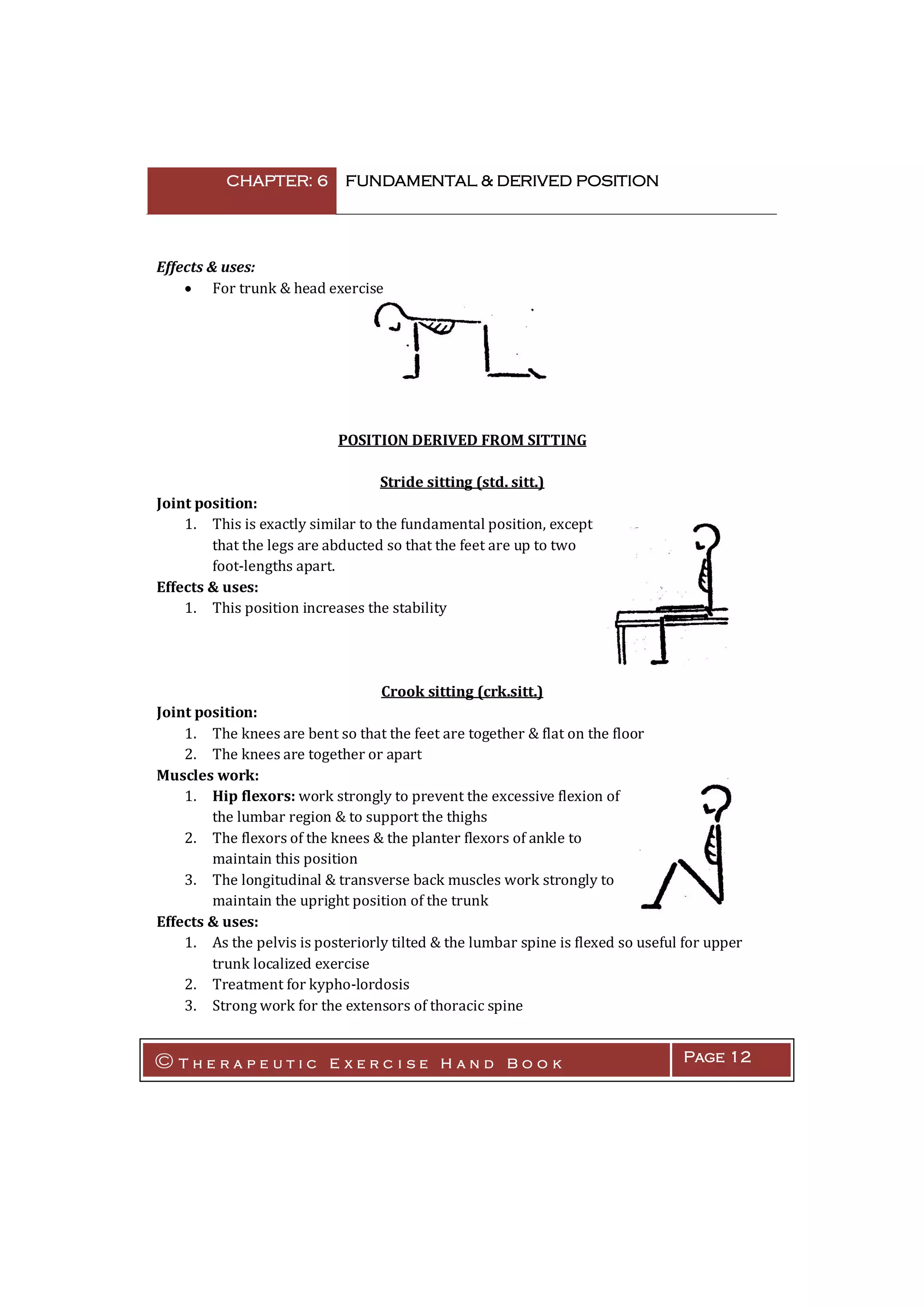 Fundamental and derived position | PDF