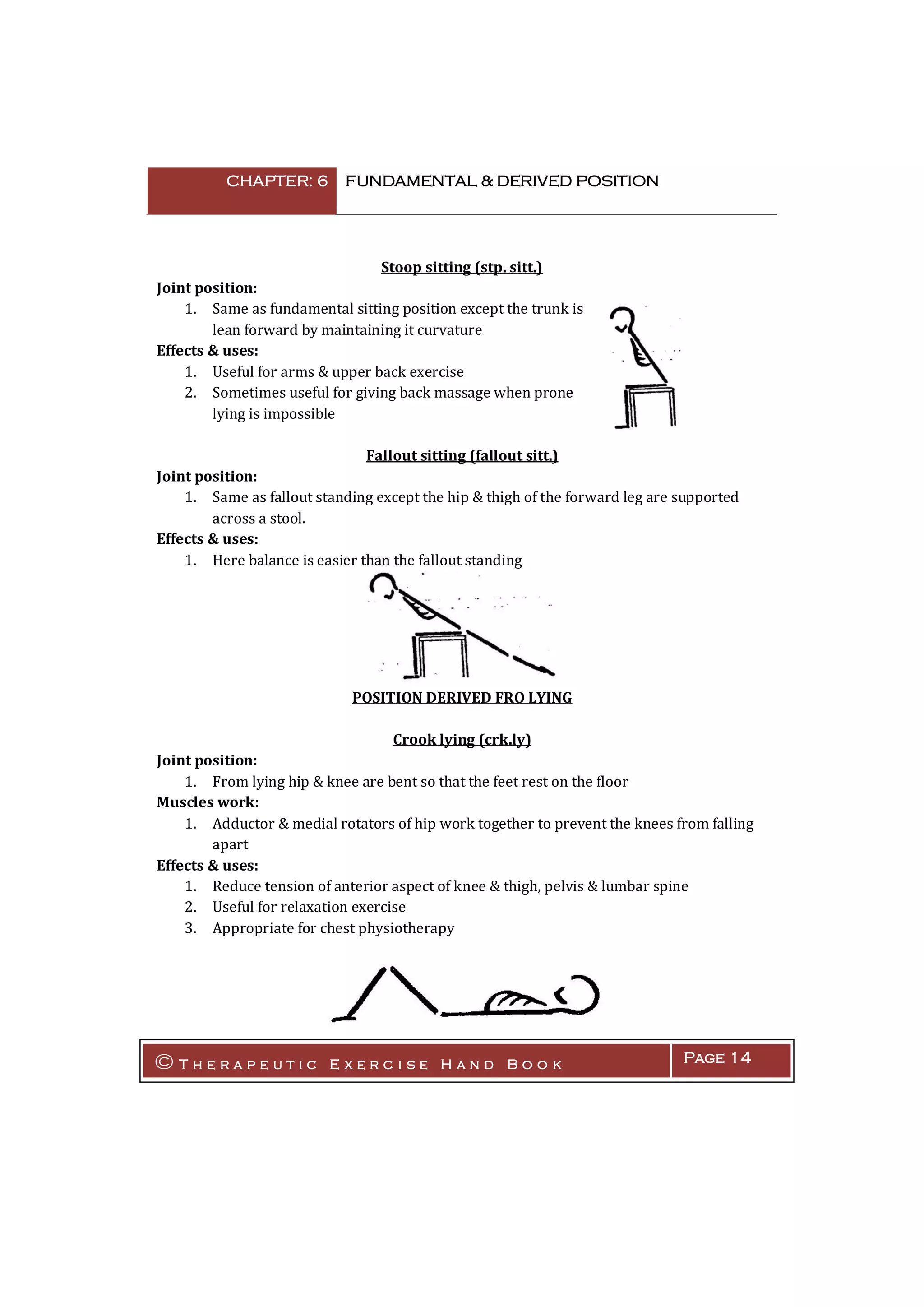Fundamental and derived position | PDF