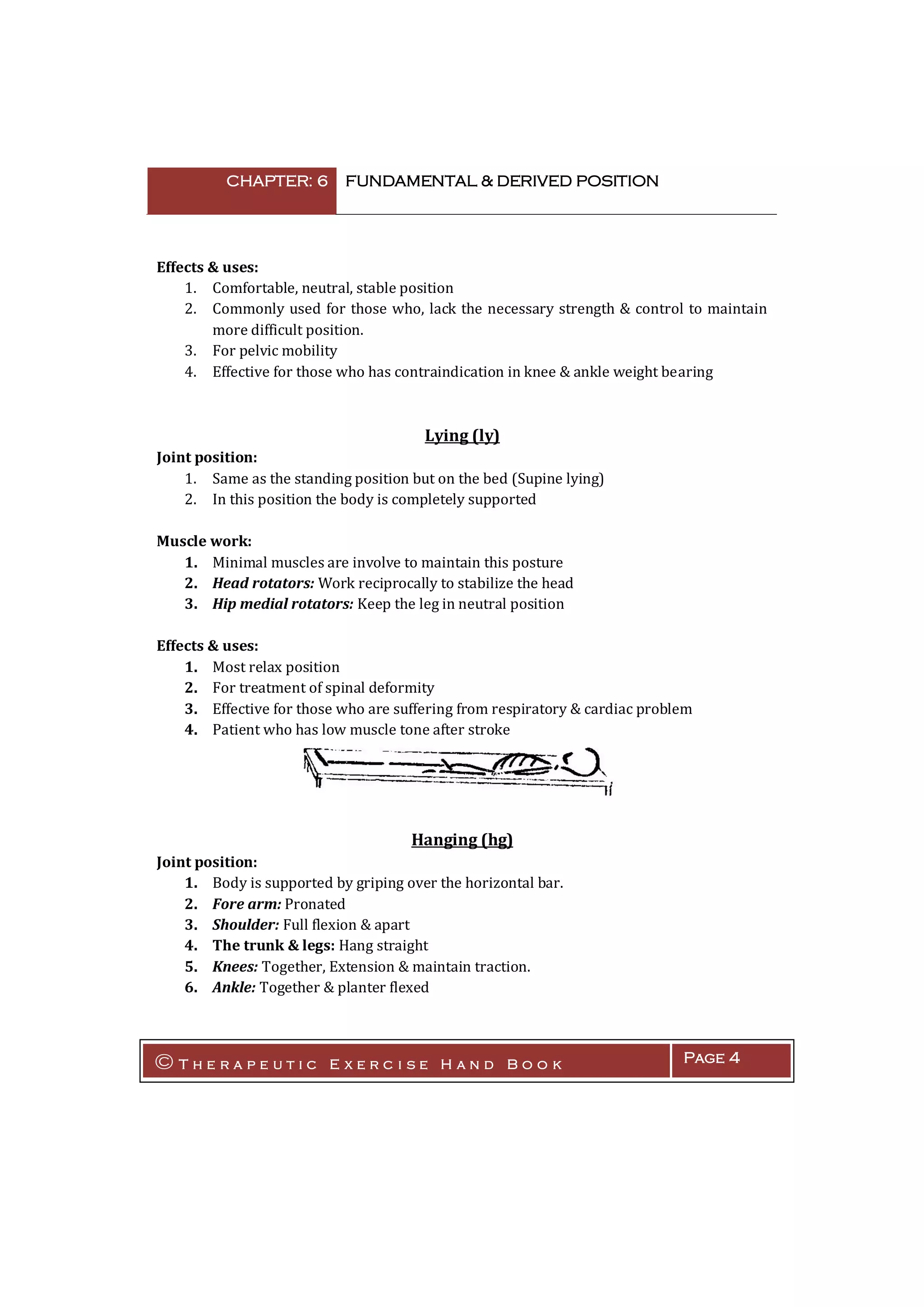 Fundamental and derived position | PDF