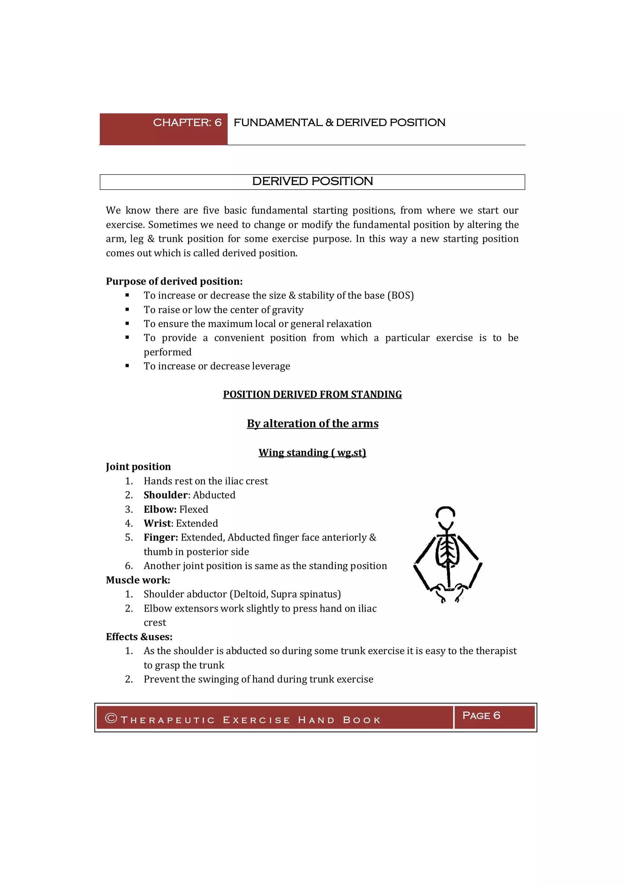 Fundamental and derived position | PDF