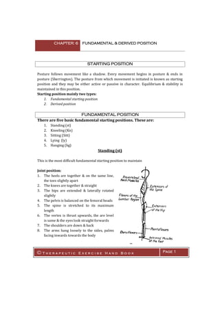 Fundamental and derived position | PDF