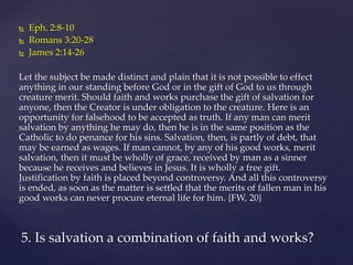 SDA Fundamental Belief #10 - The Experience of Salvation | PPTX
