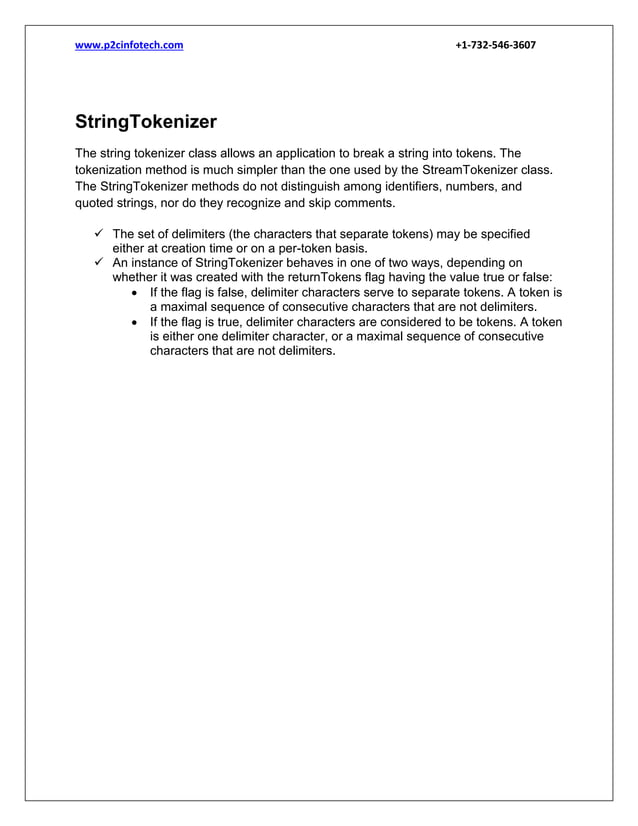 Fundamental classes in java | PDF