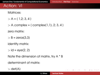 Lecture One: Fundamental of Computational Economics | PDF