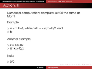 Lecture One: Fundamental of Computational Economics | PDF
